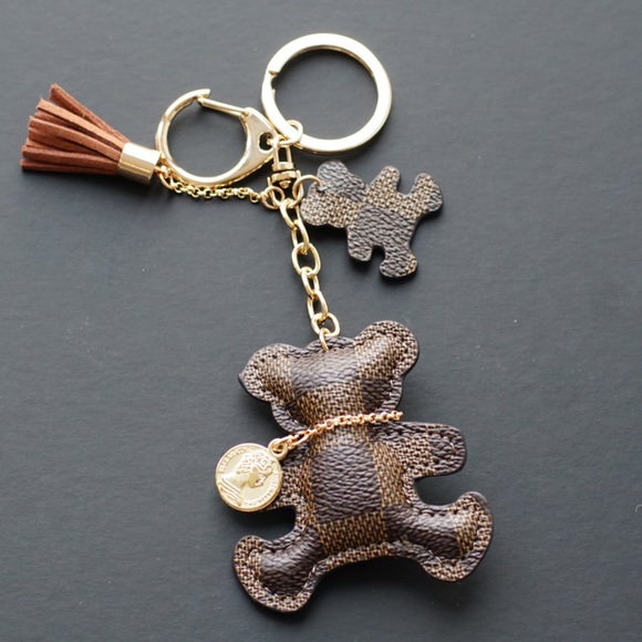 Accessories | Designer Inspired Teddy Bear Key Chain | Poshmark